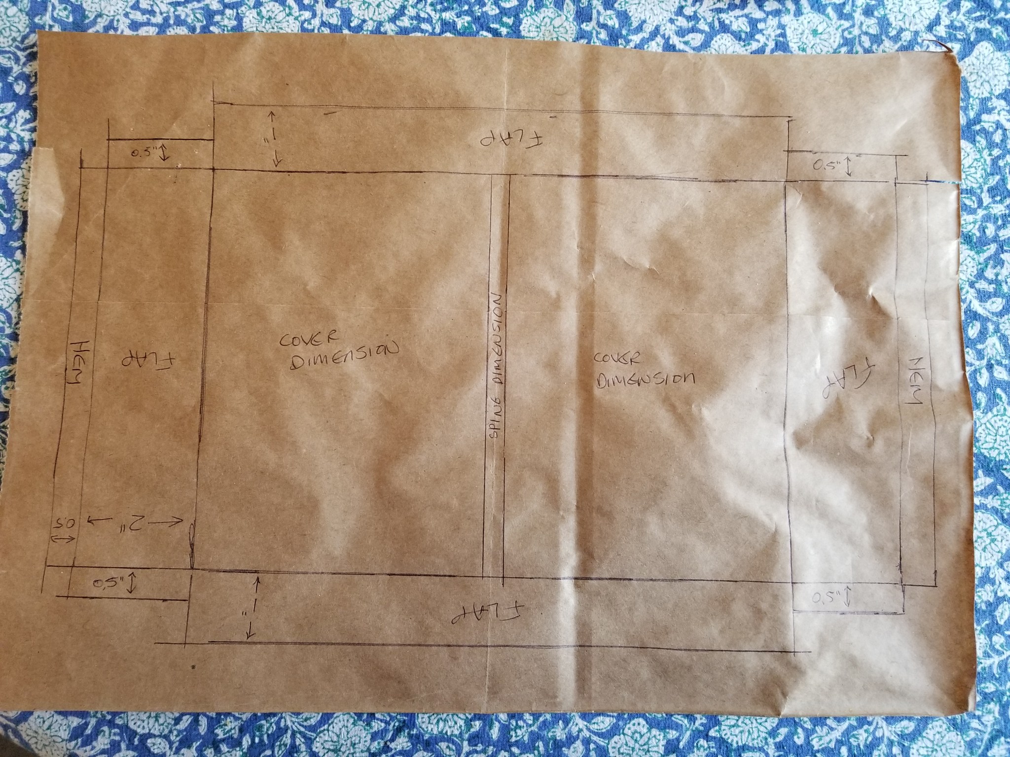 Embroidered Book Cover | String-Or-Nothing