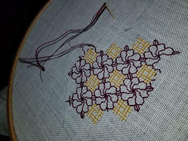 Embroidered Book Cover | String-Or-Nothing